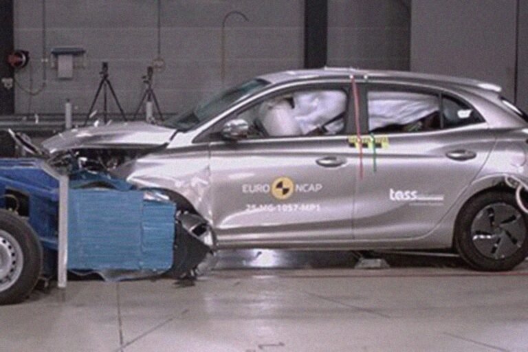 MG3 suffers rare seat failure in Euro NCAP crash test - The Pound Hub